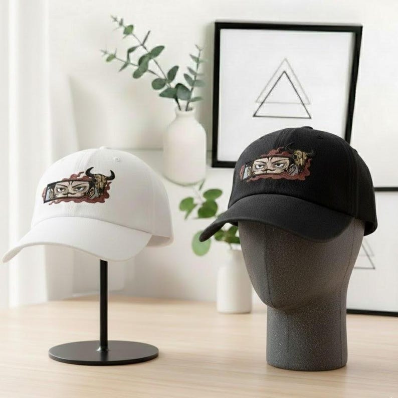 Sukuna Embroidered Hat Jujutsu Kaisen, Ryomen Sukuna Baseball Cap ...