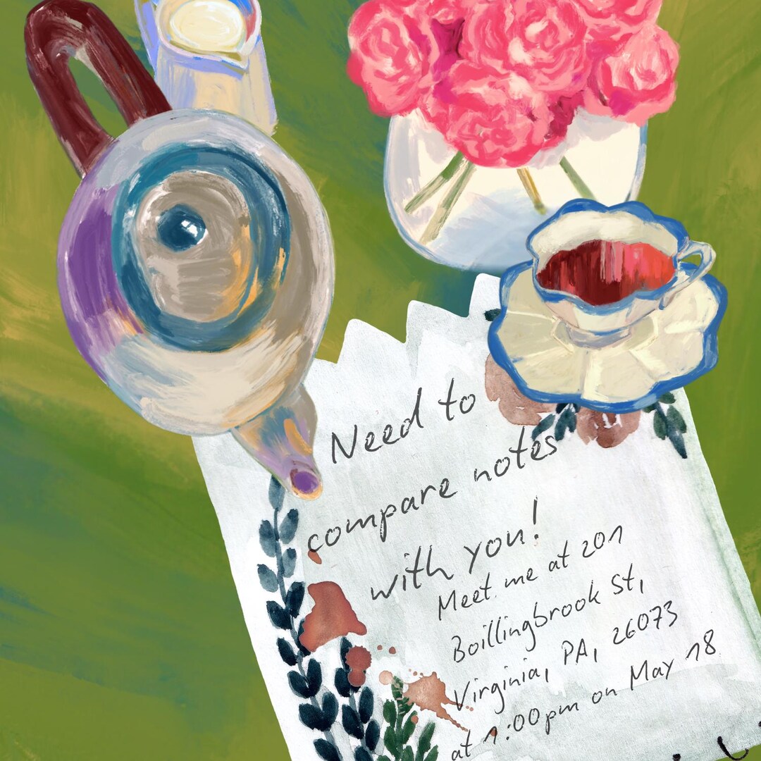 Girl's Day Out Invite Editable - Etsy