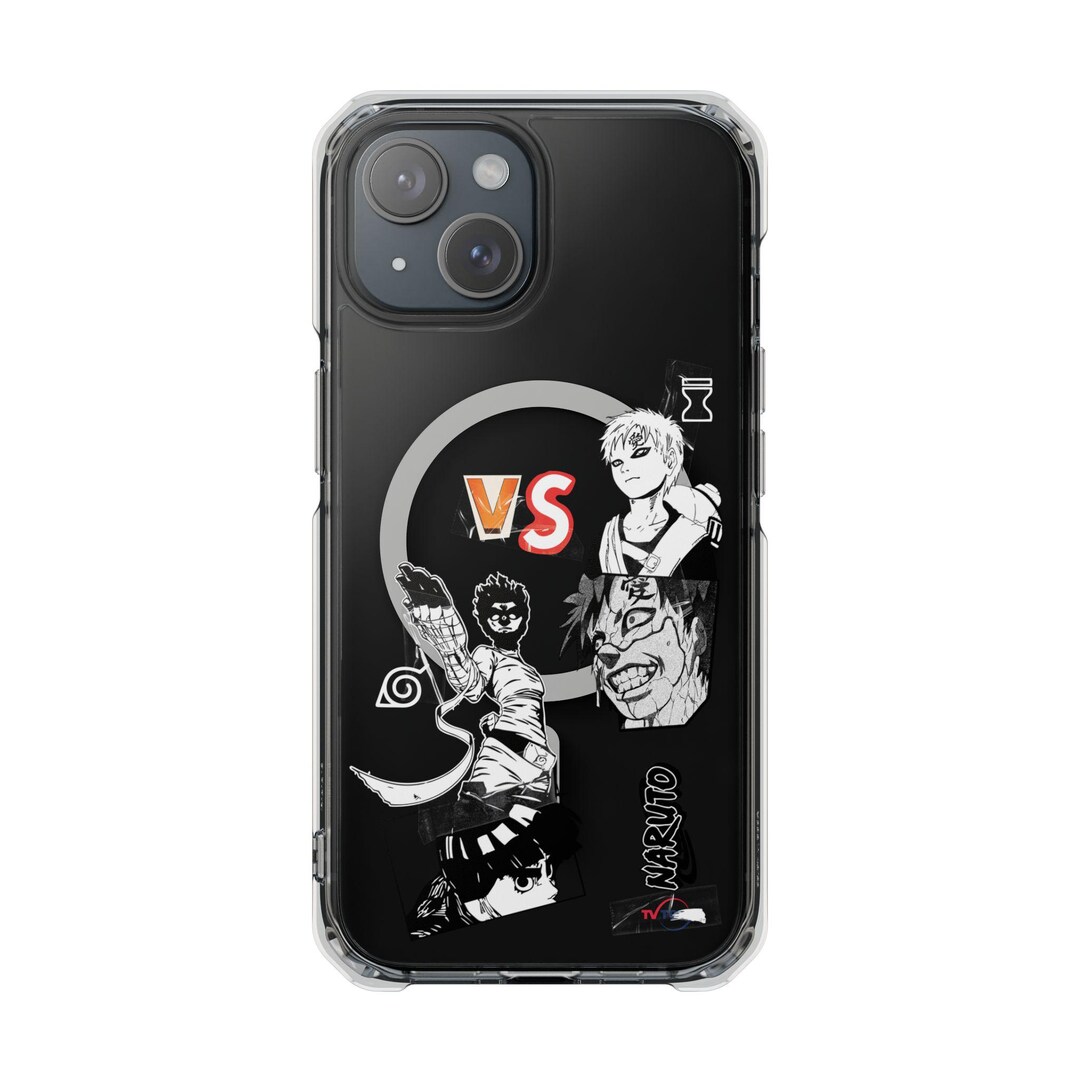 Naruto: Rock Lee Vs. Gaara Magnetic Clear iPhone Case - Etsy