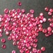 1-2mm Ruby Round Cut Stones, Natural Loose Ruby Gems, Tiny Faceted Ruby ...