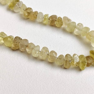 7-10mm Raw Lemon Quartz Stones, Natural Loose Raw Gemstone, Lemon ...
