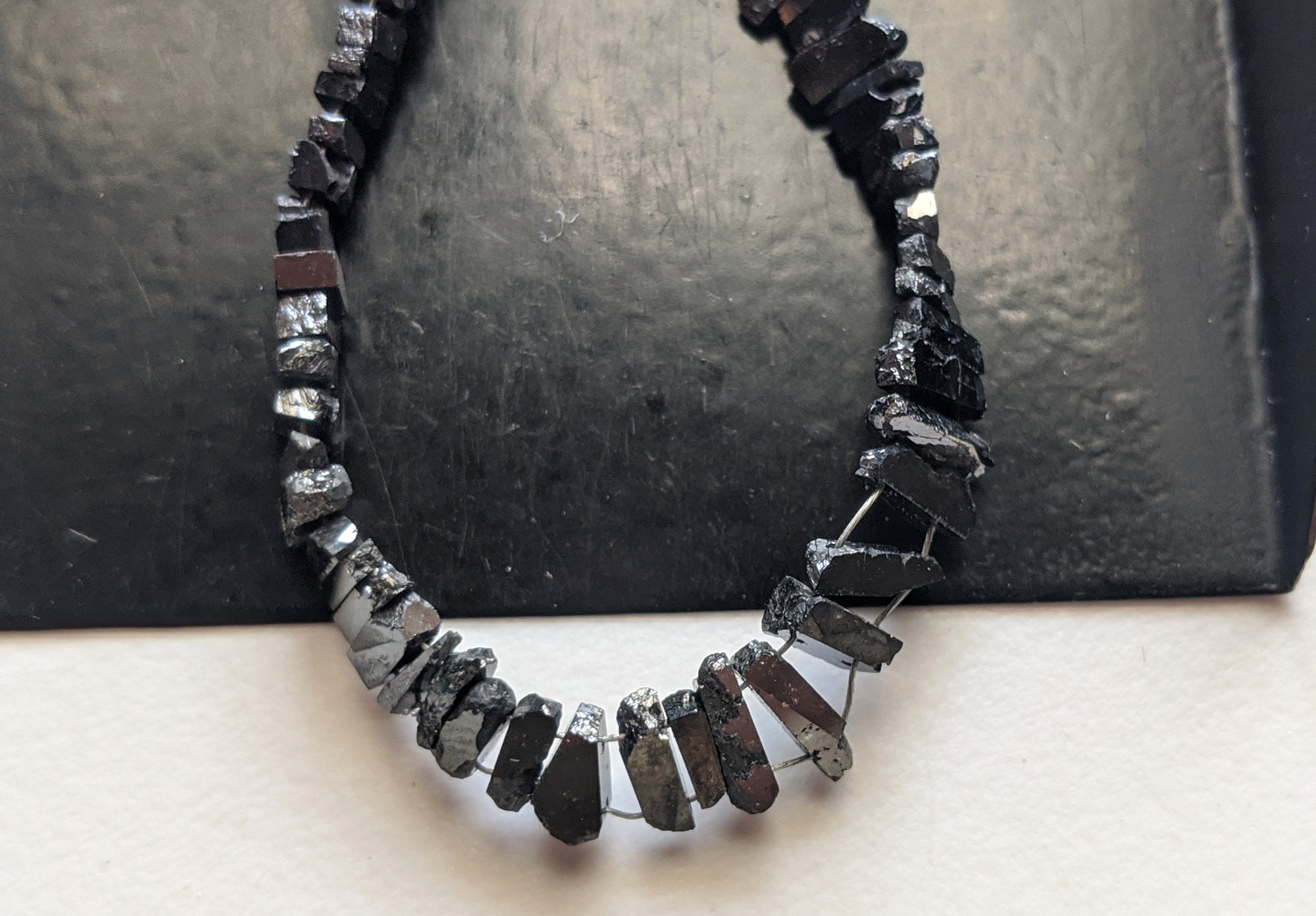 4-7mm Black Diamond Sticks Polished Natural Rough Diamond Stick Beads ...