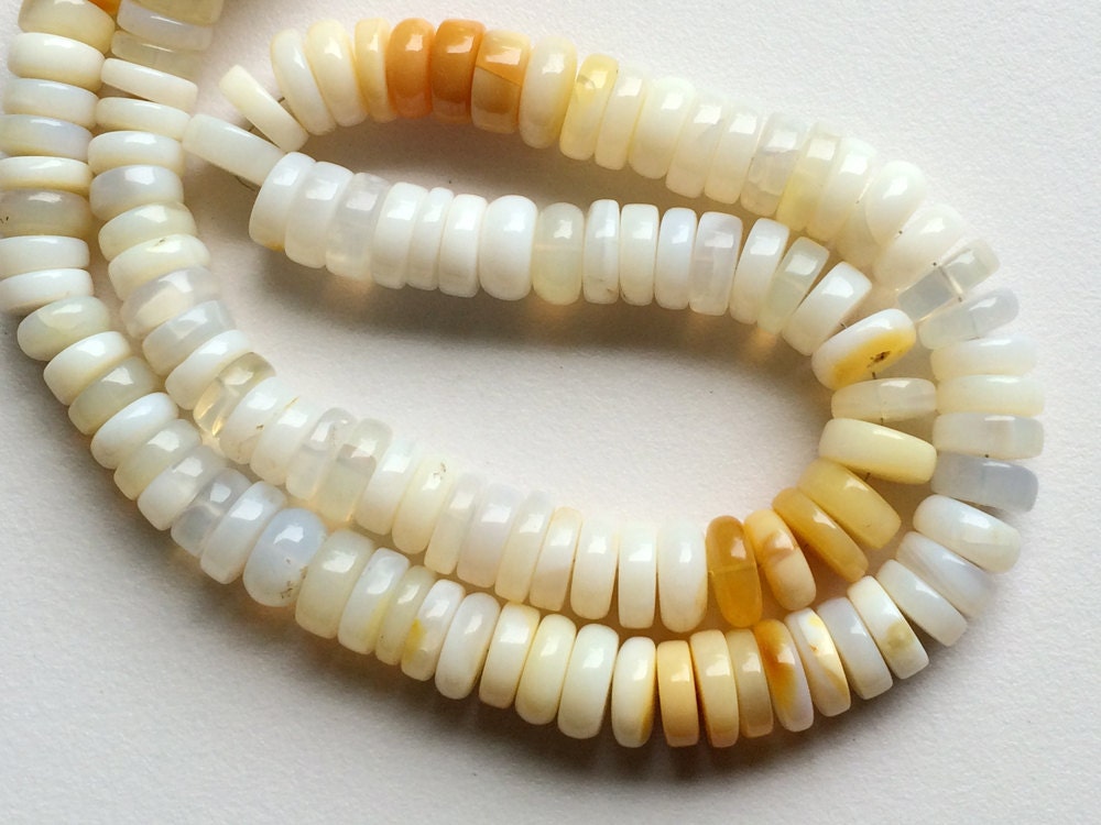 10-11mm Fire Opal Plain Tyre Bead Rare Opal Spacer Opals - Etsy