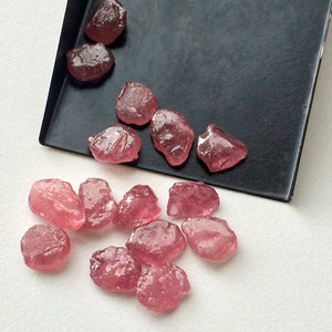 10-15mm Ruby Rough, Ruby Glass Filled Gems, Rough Ruby Gemstones, Raw ...