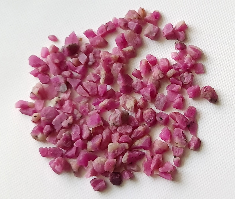 Ruby Rough, Raw Natural Ruby for Ring / Earrings/ Necklace / Jewelry ...