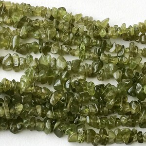 5-10mm Vessonite Chip Beads, Natural Vesonite Gemstone Chips, Raw ...