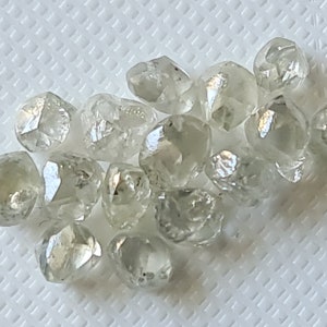 Beautiful Clear Diamond Crystal, 3-3.5mm Clear White Loose Diamond ...