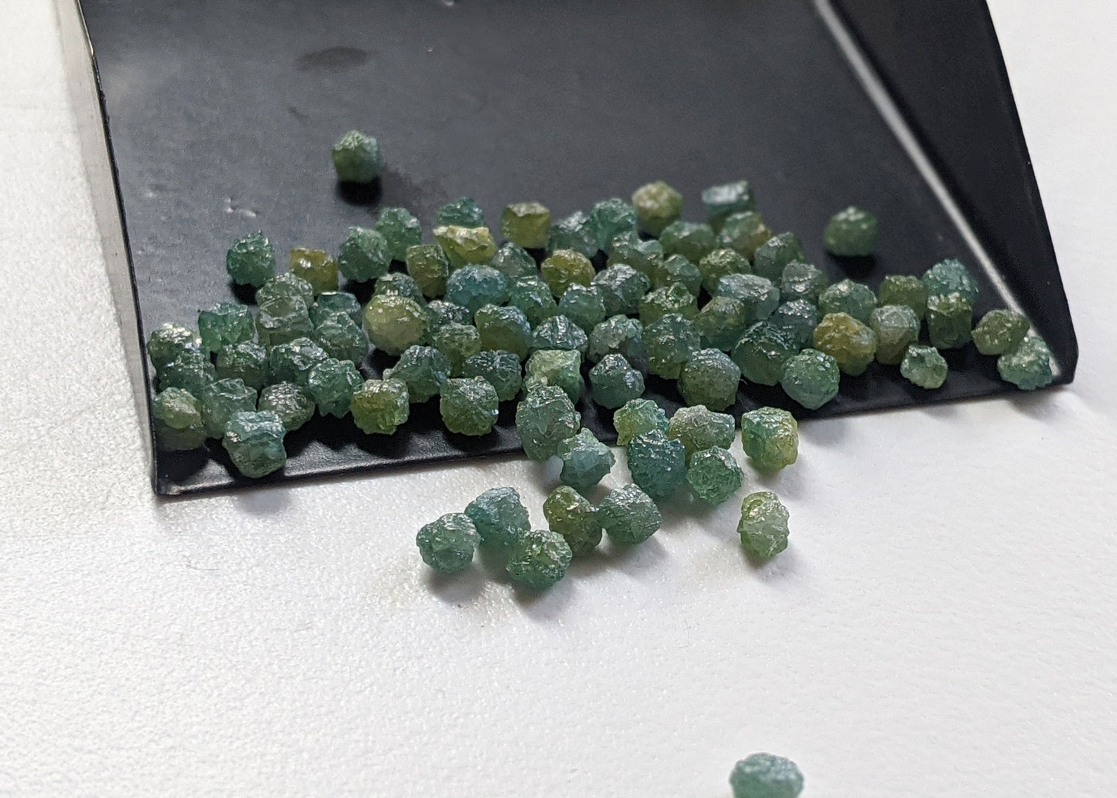 3-3.5mm Green Raw Diamond Green Rough Diamond Green Uncut - Etsy