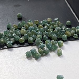 3-3.5mm Green Raw Diamond, Green Rough Diamond, Green Uncut Diamond ...