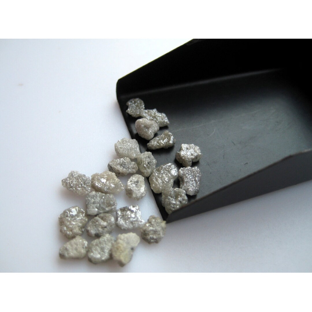 5mm White Rough Diamond, Rough Diamond, White Raw Diamond, Uncut ...