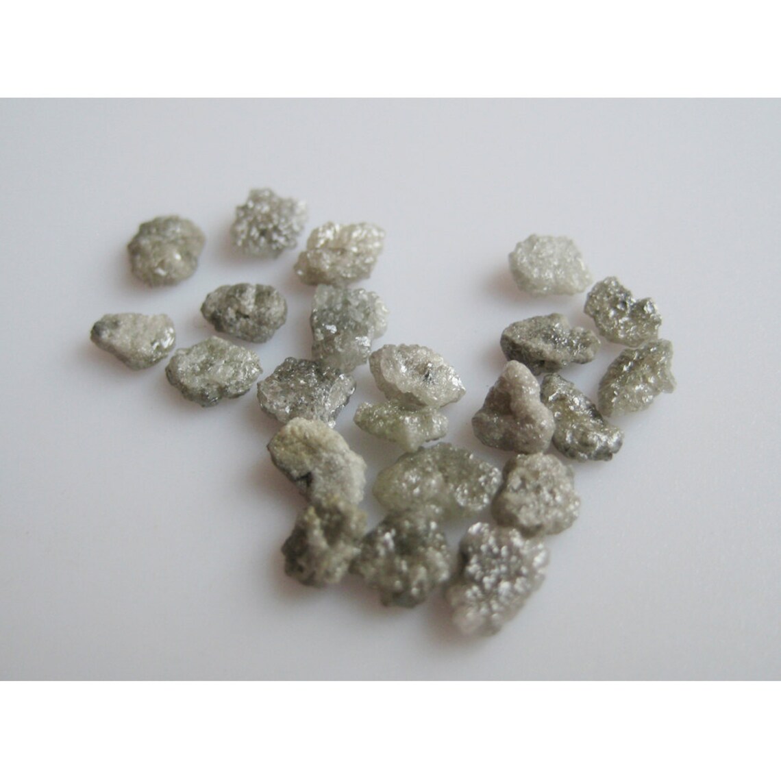 5mm White Rough Diamond Rough Diamond White Raw Diamond | Etsy