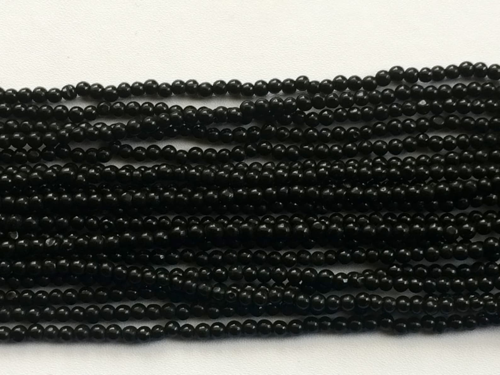 5.5mm Black Tourmaline Beads Black Tourmaline Plain Balls | Etsy