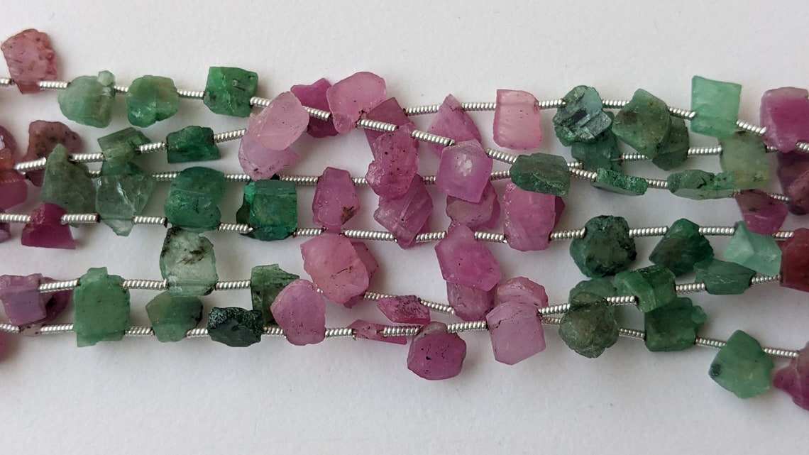 6-11mm Sapphire Ruby Emerald Rough Slices Natural Rawuby - Etsy