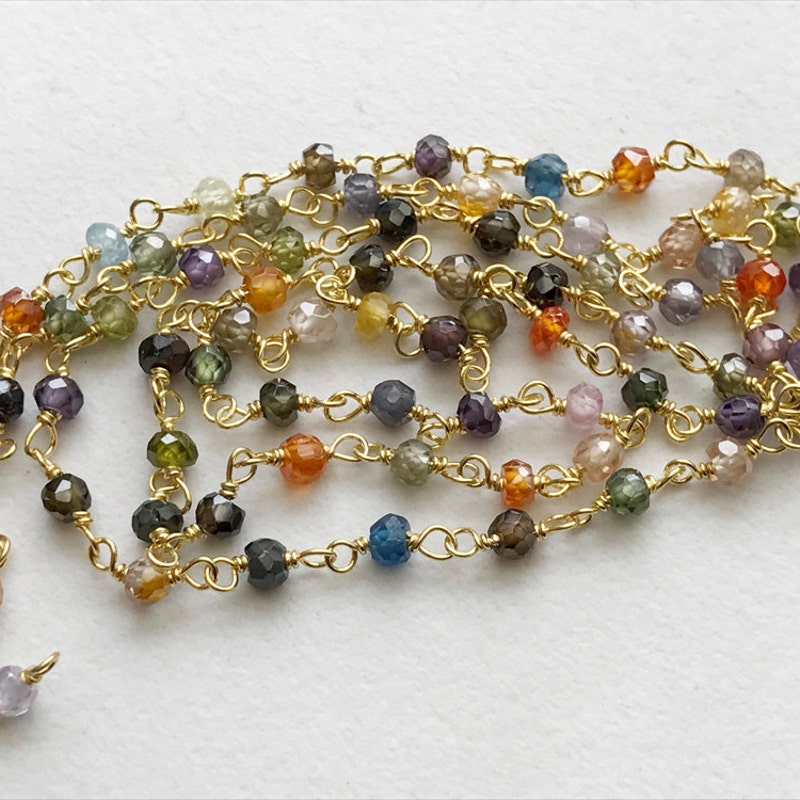 Multi Chain Necklace - Etsy