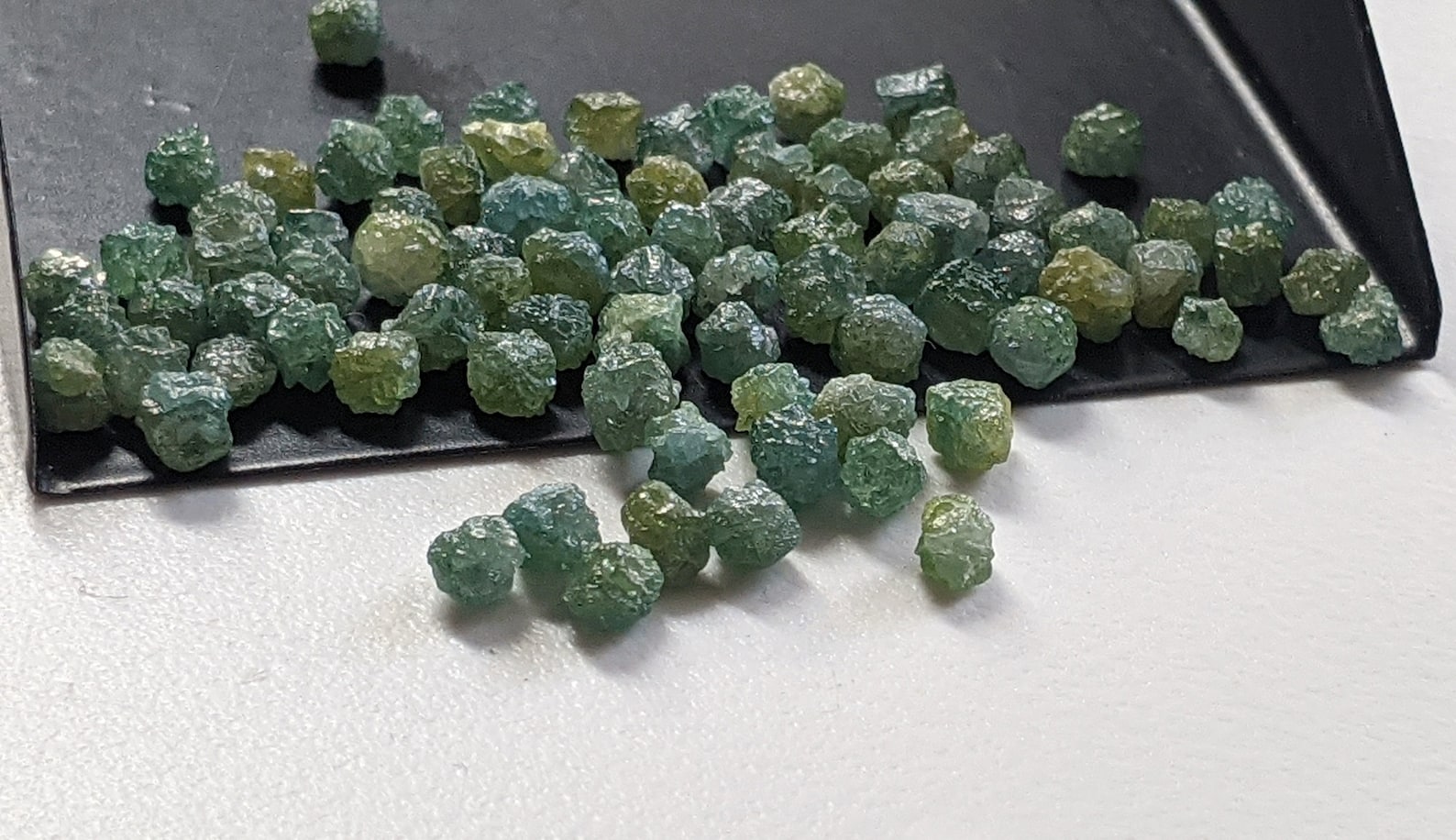 3-3.5mm Green Raw Diamond Green Rough Diamond Green Uncut - Etsy