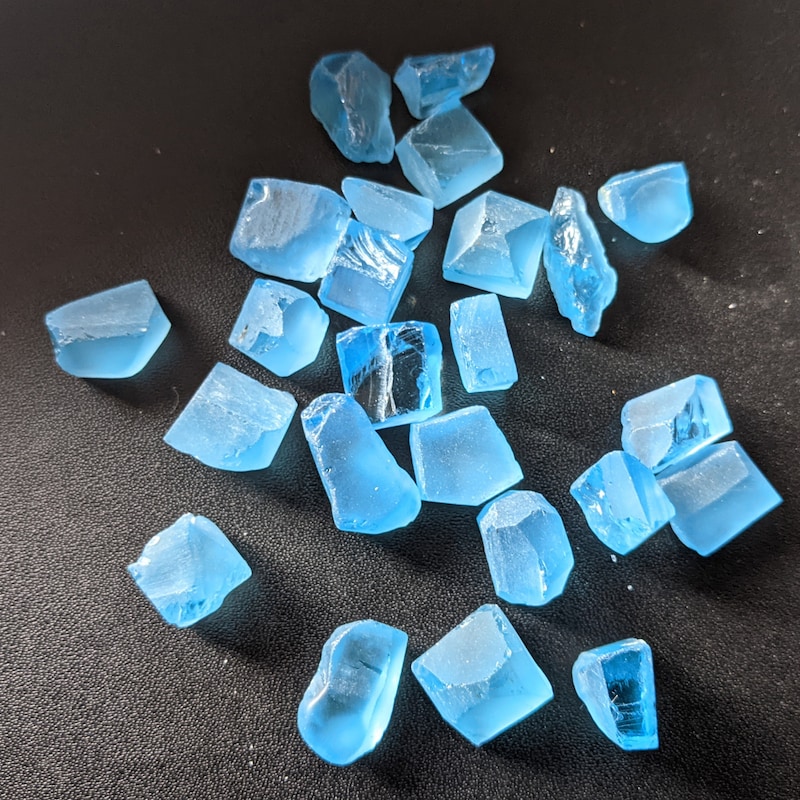 Rough Blue Topaz - Etsy