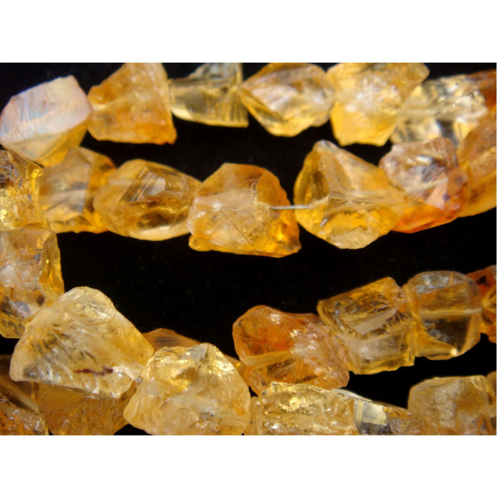11-15mm Each Raw Citrine Crystal Loose Raw Gemstone Citrine - Etsy