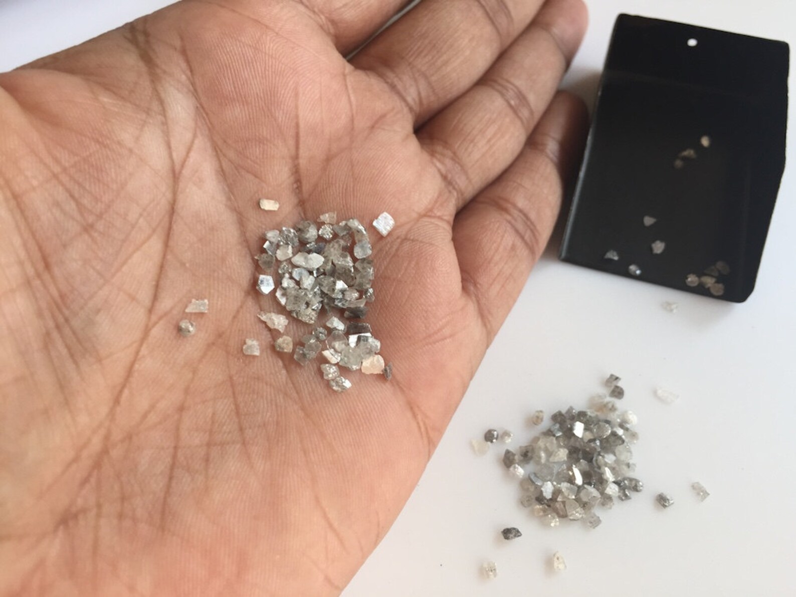 2-5mm White Diamond Slices Natural Rough Diamond Raw Diamond | Etsy