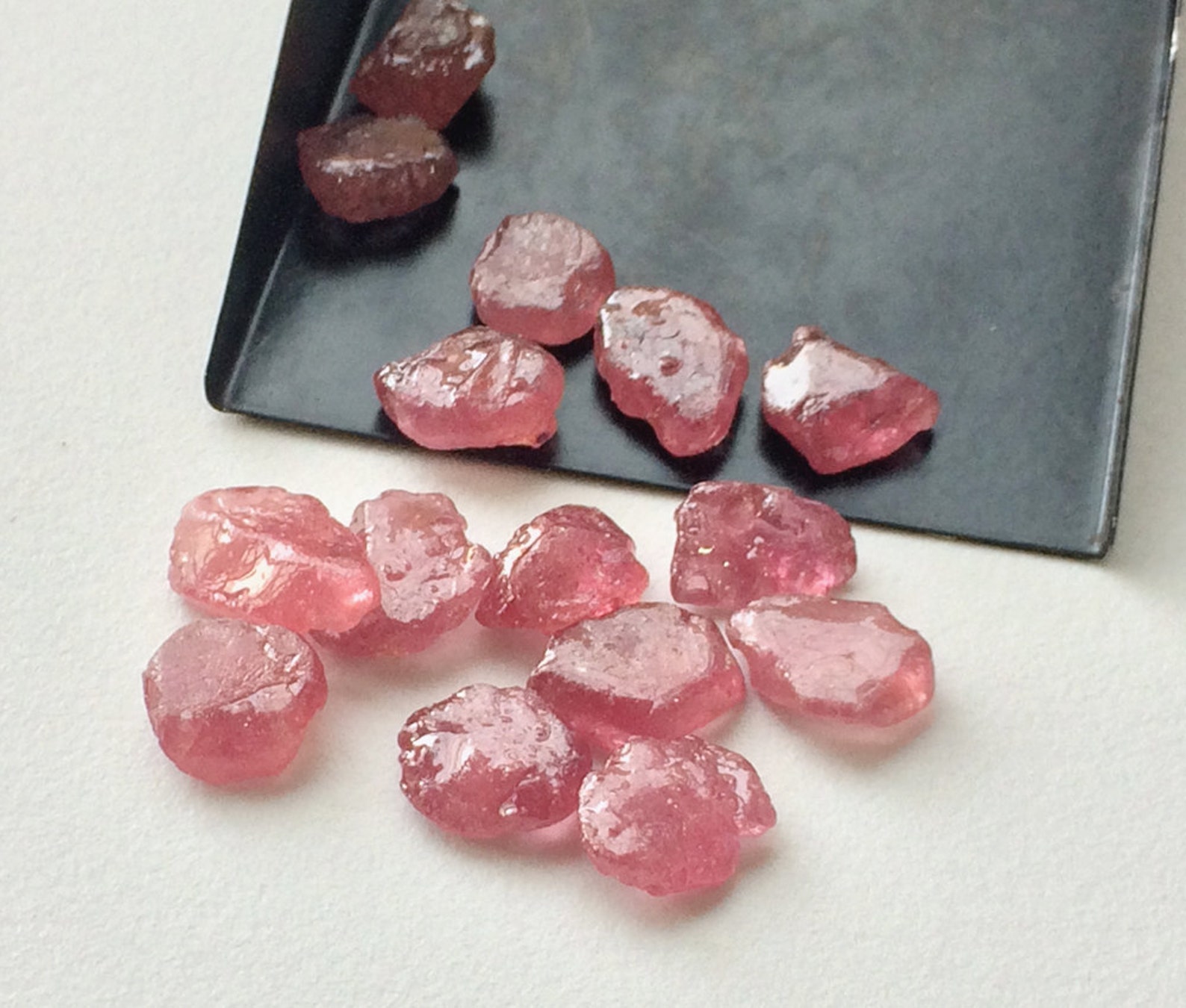10-15mm Ruby Rough Ruby Glass Filled Gems Rough Ruby - Etsy