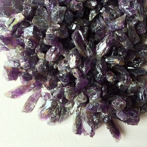 13-20mm Amethyst Rough Sticks, Amethyst Raw Beads, Natural Amethyst ...