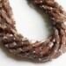 7-10mm Chocolate Moonstone Step Cut Faceted Tumbles, Chocolate ...