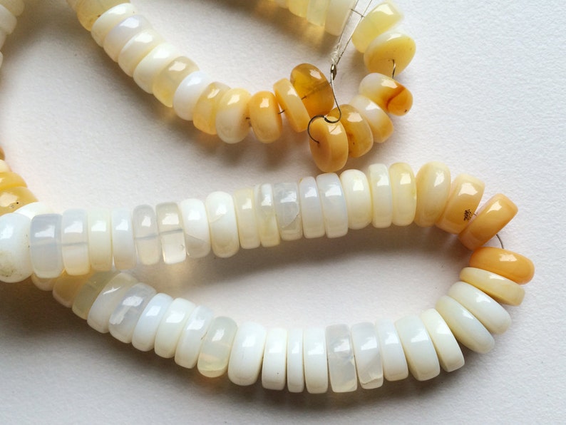 10-11mm Fire Opal Plain Tyre Bead Rare Opal Spacer Opals - Etsy