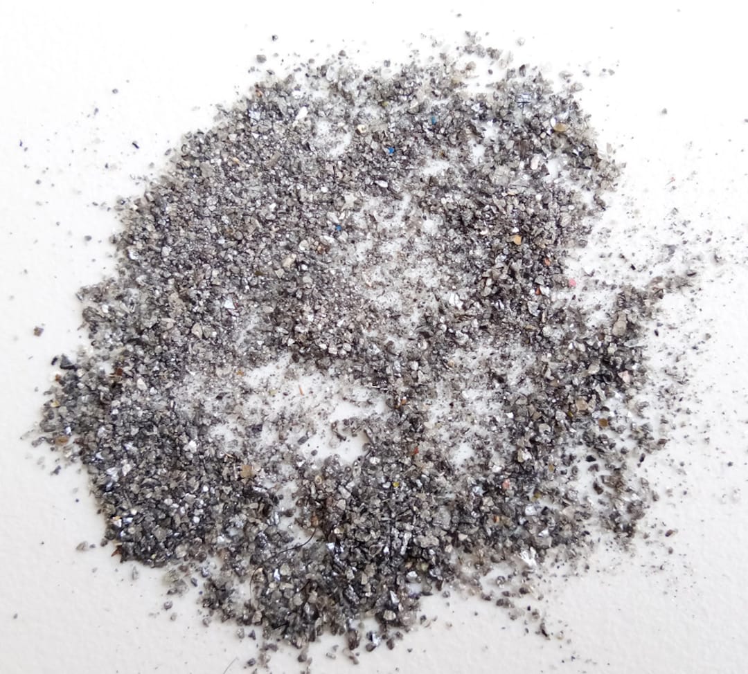 Dark Grey Diamond Dust, Fine Dark Grey Diamond Dust, Uncut Diamond ...