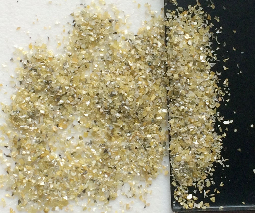 Yellow Diamond Dust, Yellow Diamond, Uncut Diamond, Yellow Rough ...