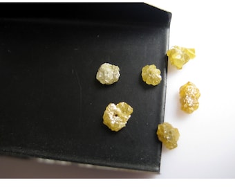 Rough Yellow Diamond - Etsy