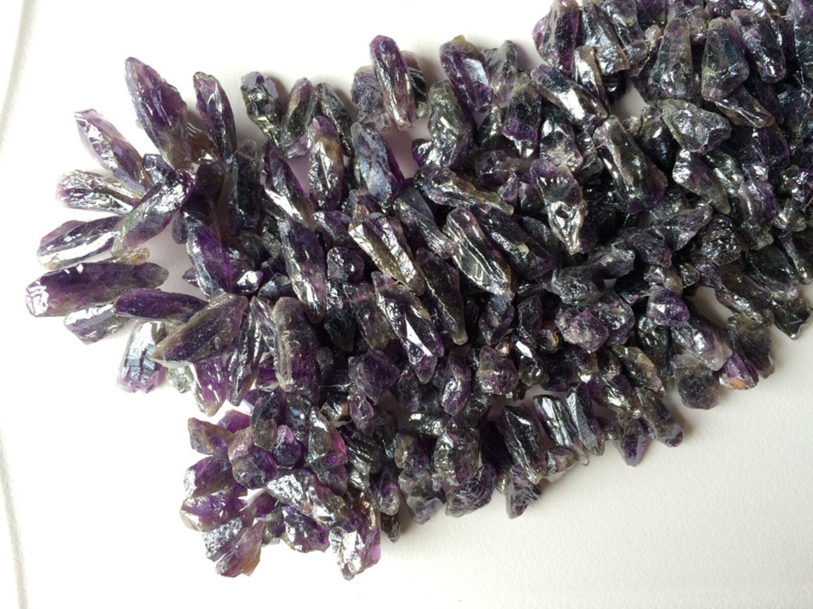 13-20mm Amethyst Rough Sticks, Amethyst Raw Beads, Natural Amethyst ...