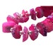 12-15mm Approx Hot Pink Solar Quartz, Rough Solar Quartz Slices, Solar ...