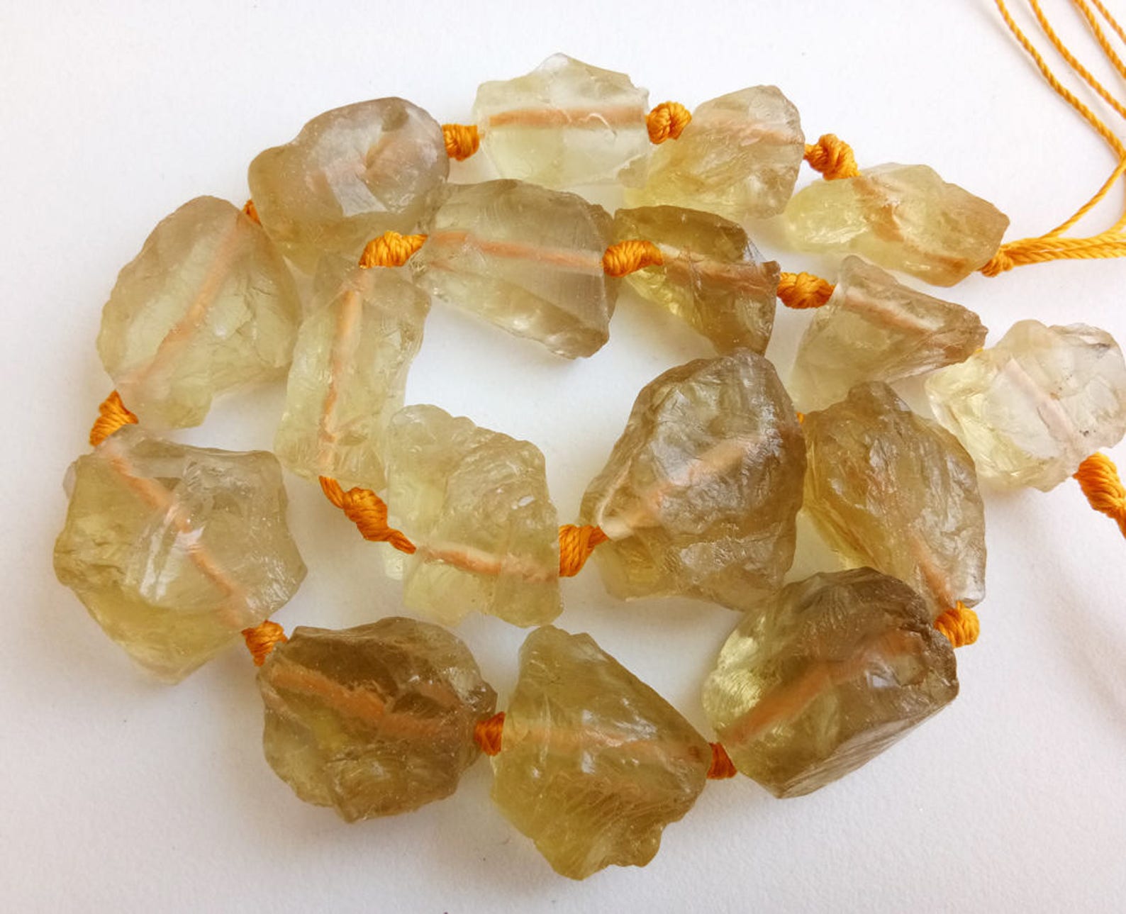 16-23mm Raw Lemon Quartz Stones Huge Natural Lemon Loose - Etsy