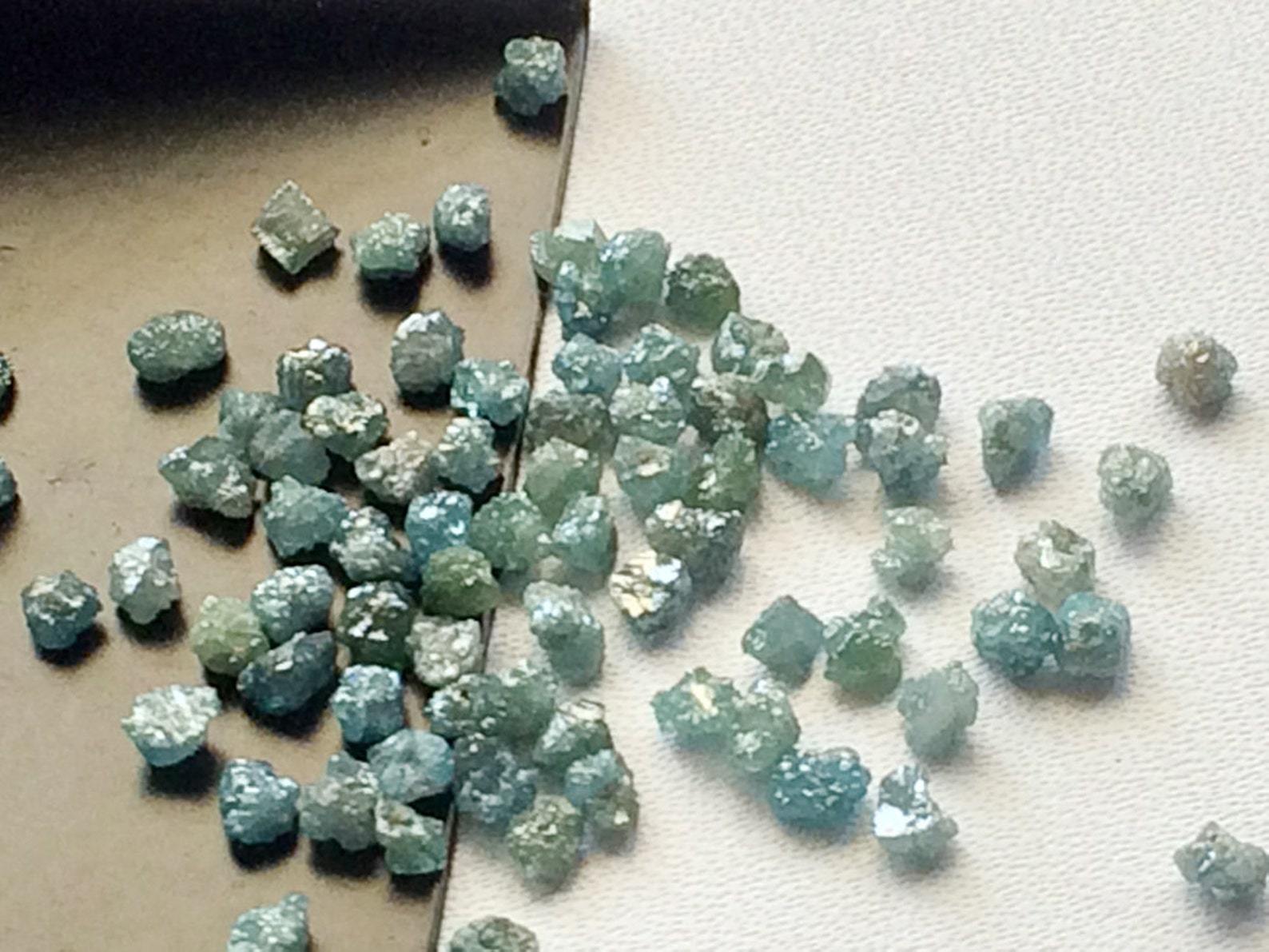 2-3mm Blue Raw Diamond Blue Rough Diamond Rough Diamond - Etsy