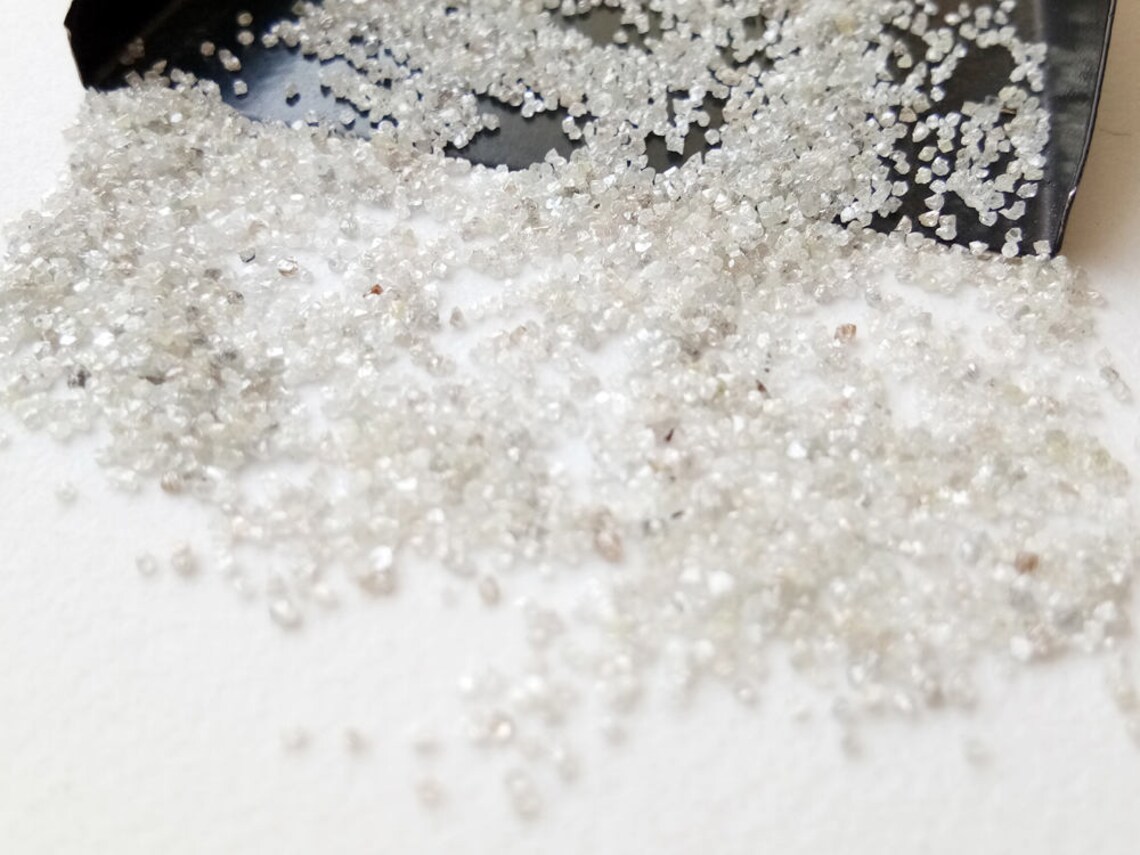 1mm White Rough Diamond, Natural White Raw Diamond, Uncut Diamond ...