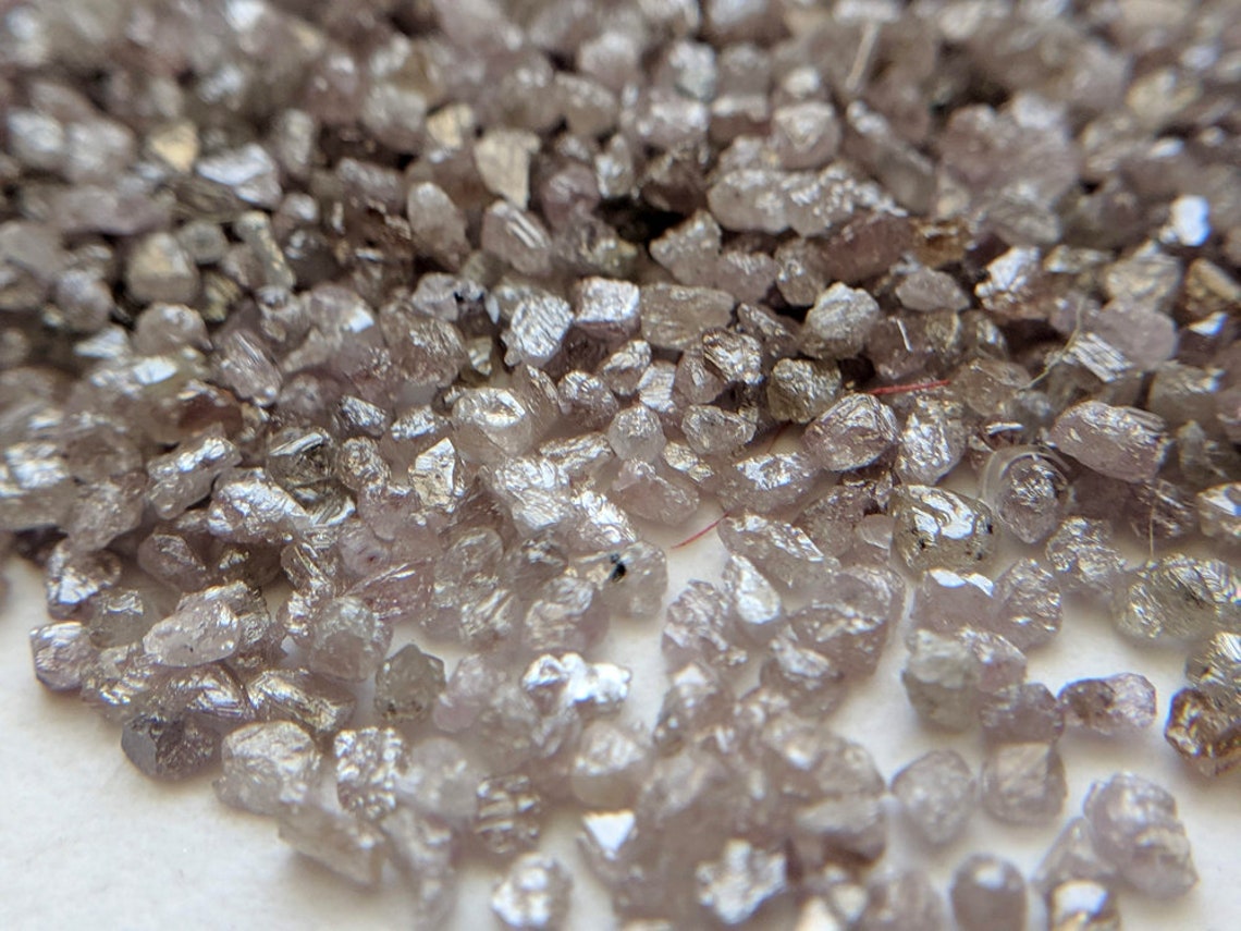 1.5-2mm Raw Pink Diamond Natural Rough Pink Diamond Raw | Etsy