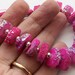 12-15mm Approx Hot Pink Solar Quartz, Rough Solar Quartz Slices, Solar ...