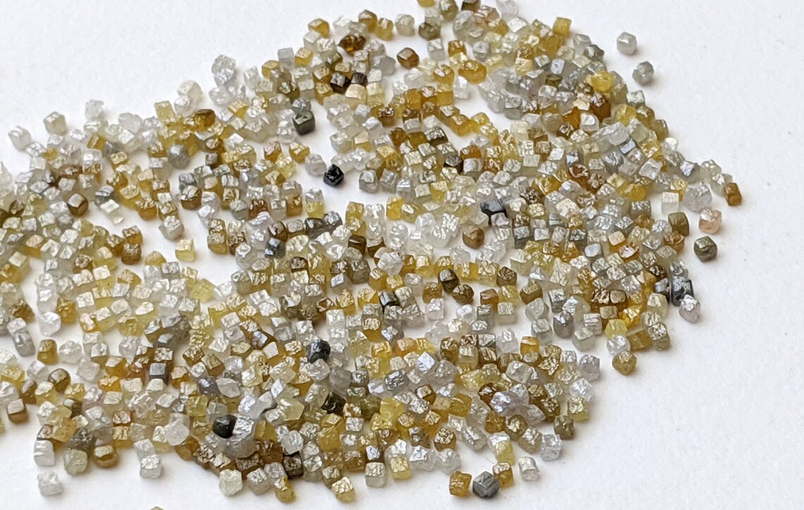 1-1.5mm Multi Diamond Cube, Raw Multi Diamond Box, Loose Multi Diamond ...