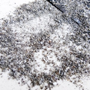 Dark Grey Diamond Dust, Fine Dark Grey Diamond Dust, Uncut Diamond ...