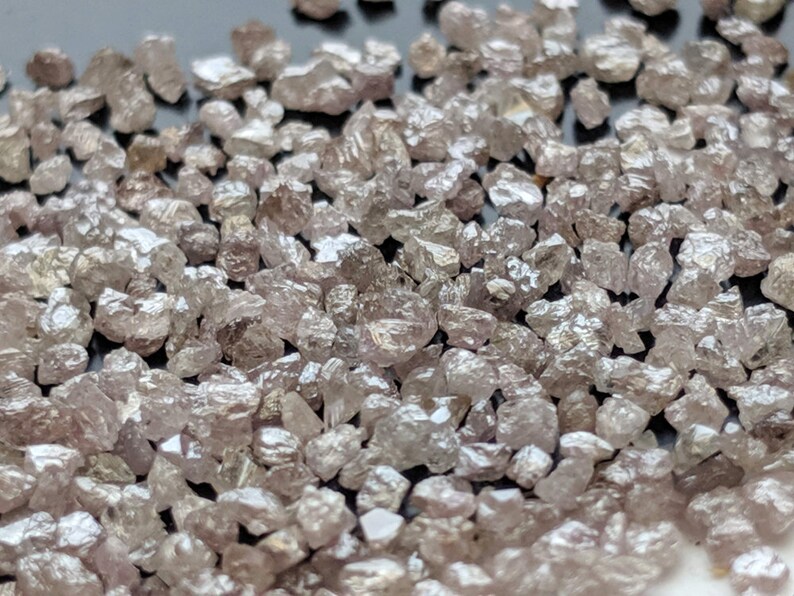 1.5-2mm Raw Pink Diamond Natural Rough Pink Diamond Raw | Etsy