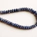 4.5-5.5mm Blue Sapphire Melon Beads, Sapphire Carved Melon Beads ...