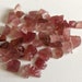 8-10mm Strawberry Quartz Rough Stones, Raw Quartz, Loose Rough Quartz ...
