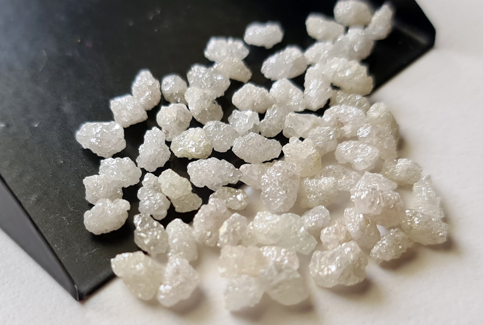 4-6mm White Rough Diamond, Natural White Uncut Diamond, Loose Diamond ...