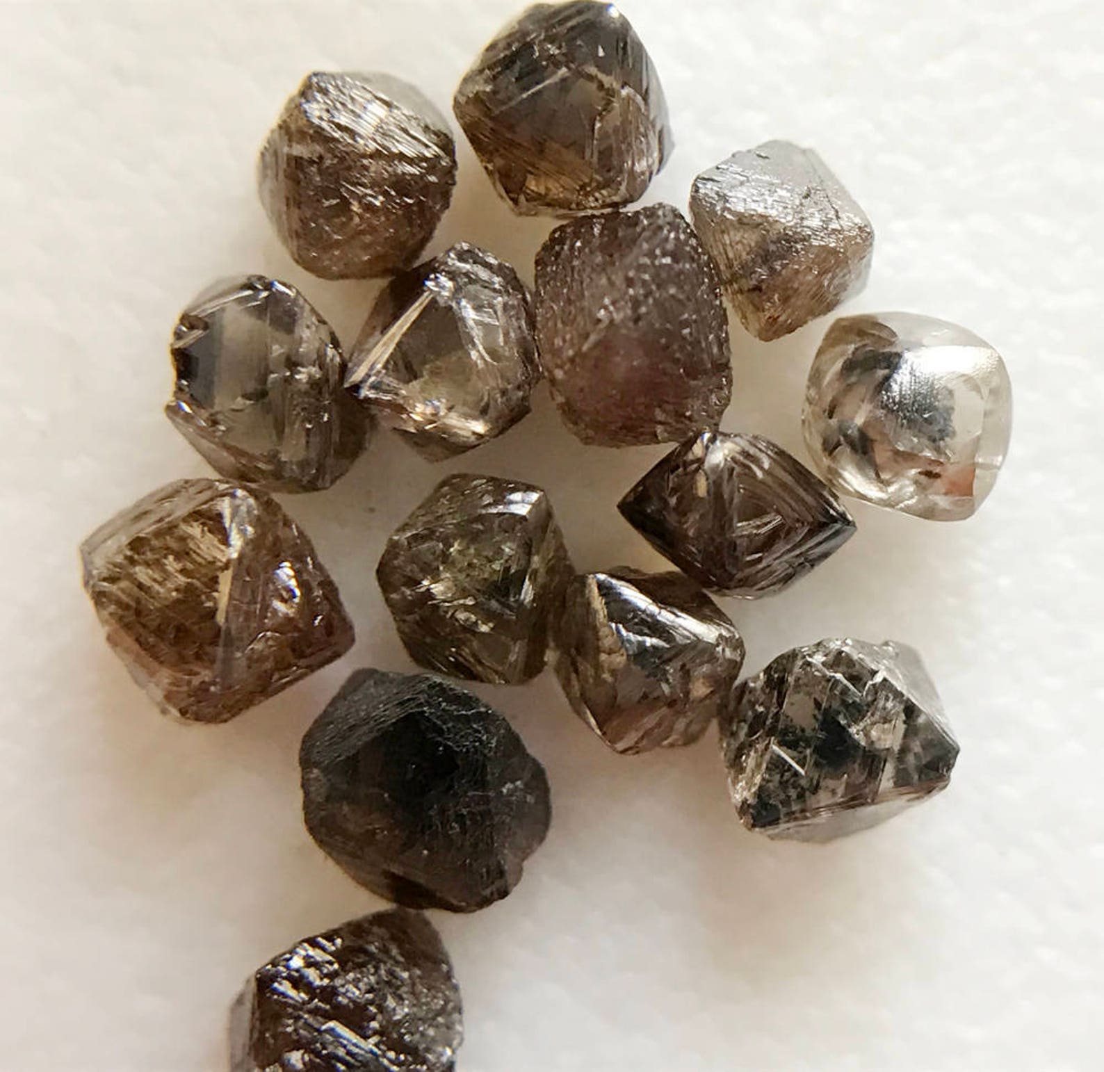 3-4mm Brown Raw Diamond Crystal Natural Rough Diamond Uncut | Etsy