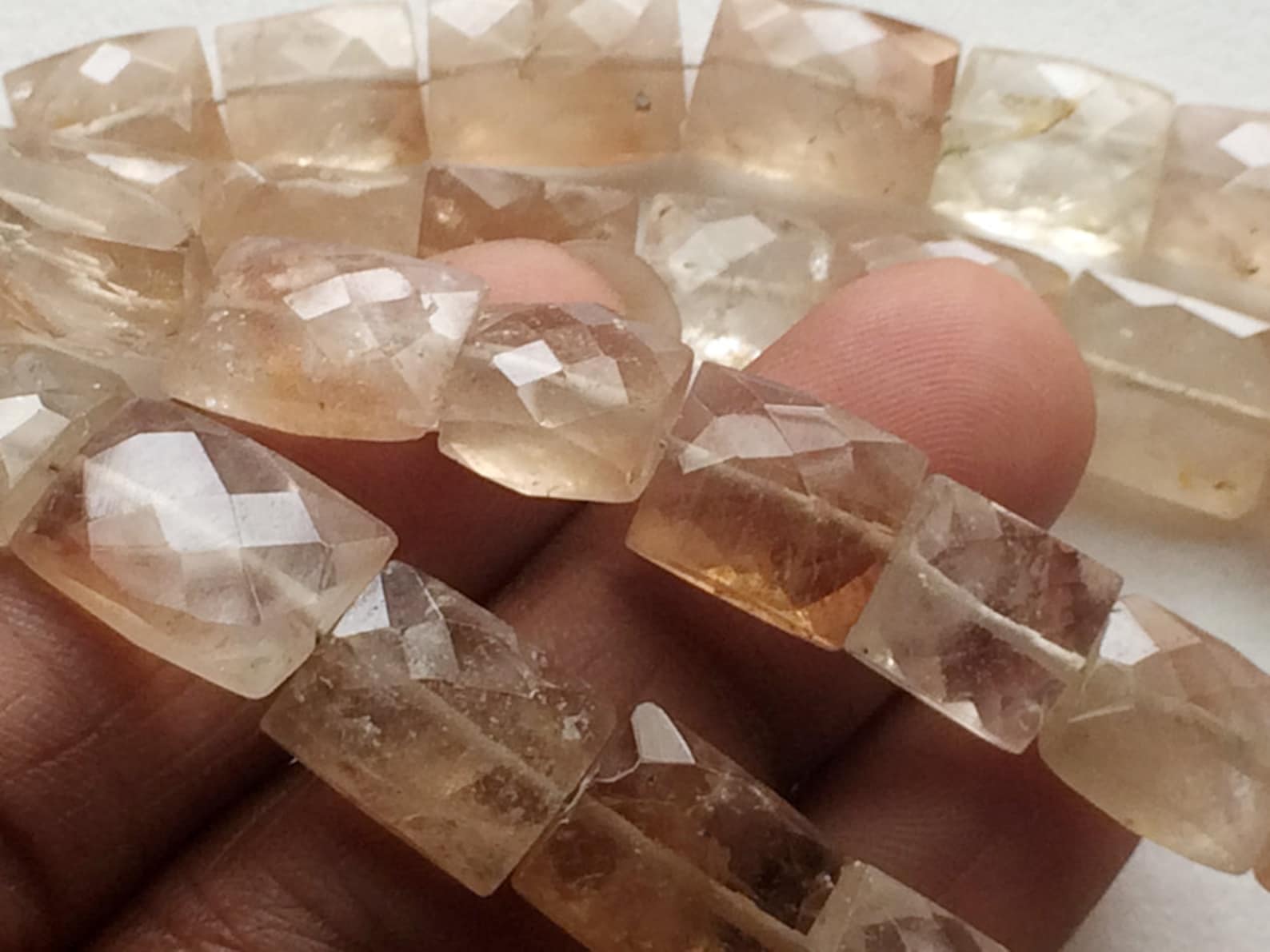 9-14mm Imperial Topaz Beads Golden Champagne Imperial Topaz - Etsy