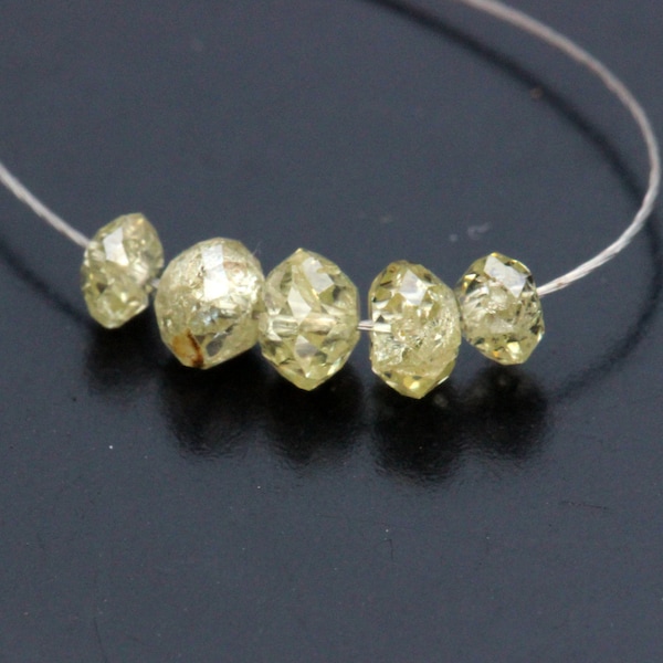 Diamond Rondelle - Etsy