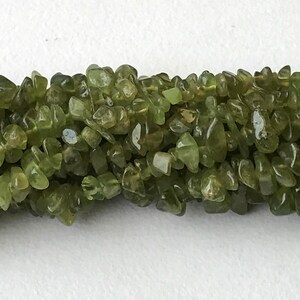 5-10mm Vessonite Chip Beads, Natural Vesonite Gemstone Chips, Raw ...