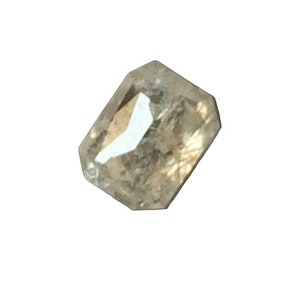 3.6x4.8mm White Emerald Flat Back Faceted Diamond Natural - Etsy