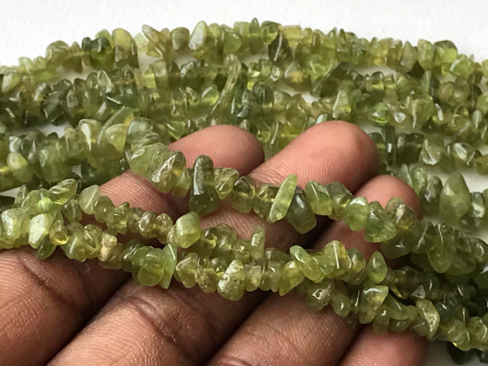 5-10mm Vessonite Chip Beads Natural Vesonite Gemstone Chips - Etsy