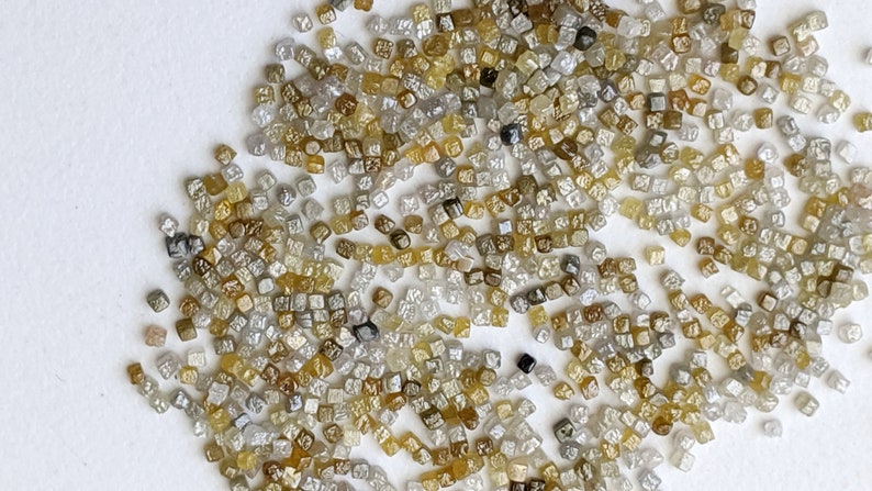 1-1.5mm Multi Diamond Cube, Raw Multi Diamond Box, Loose Multi Diamond ...