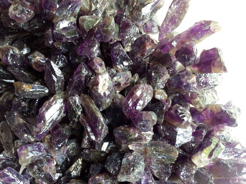 13-20mm Amethyst Rough Sticks, Amethyst Raw Beads, Natural Amethyst ...